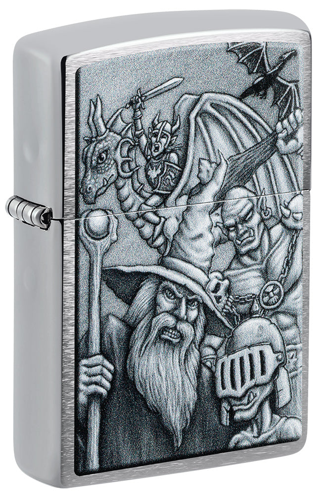 Zippo │ Viking Warrior Design szélálló öngyújtó – Zippo Hungary